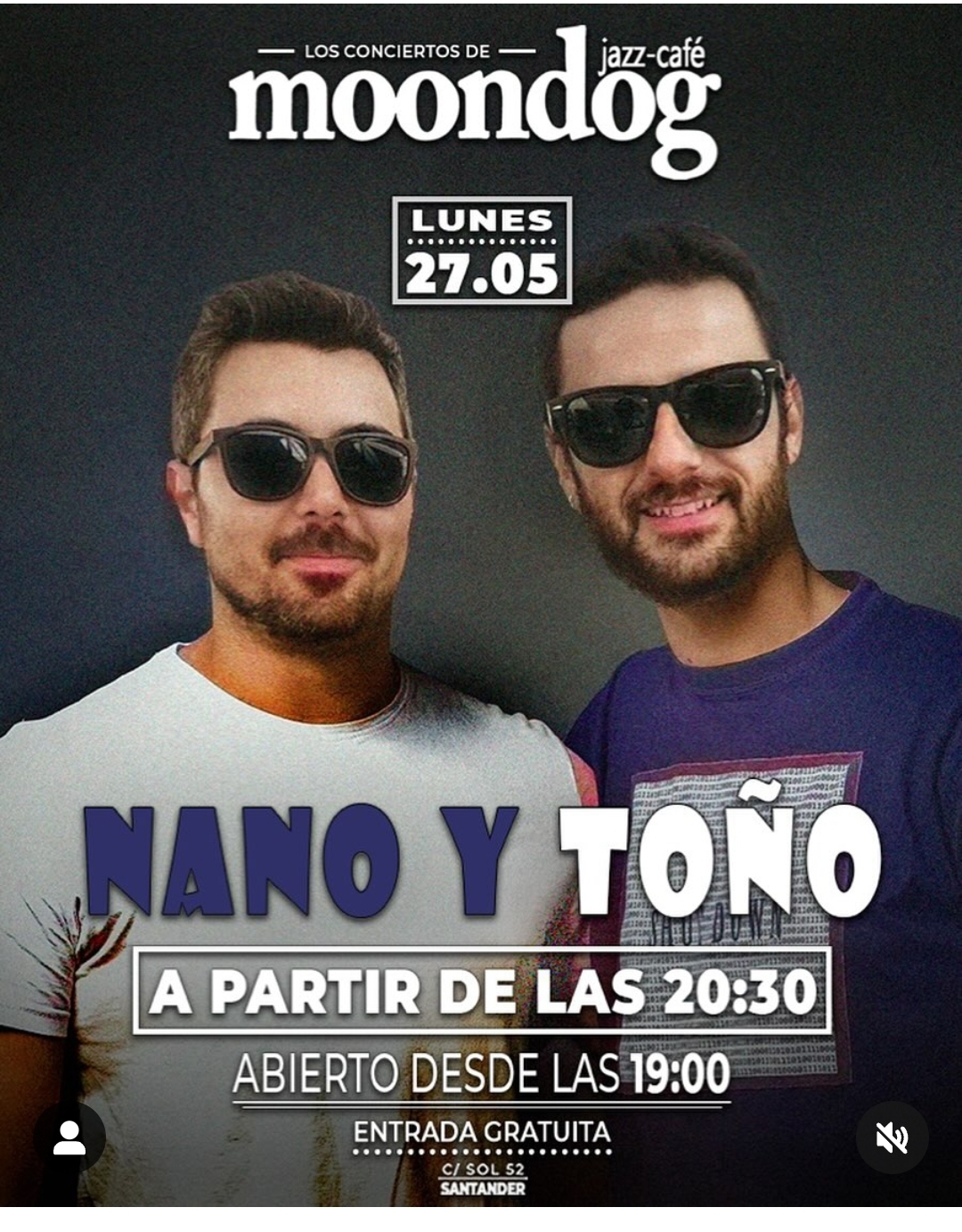 Nano y Toño en concierto - Santander Creativa