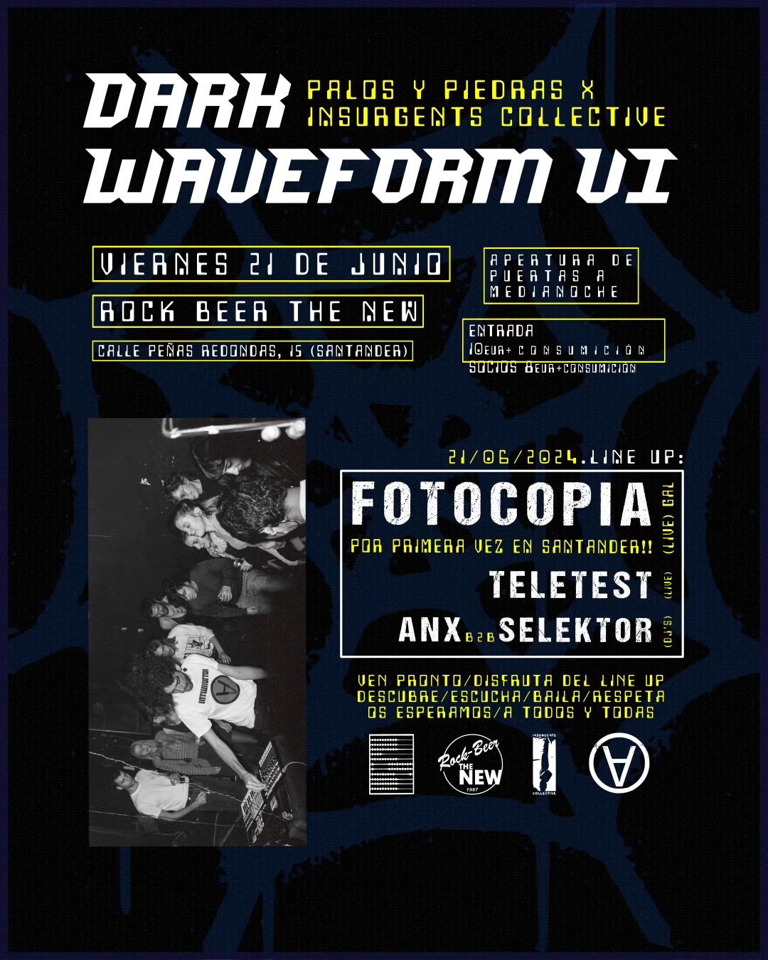 Dark Waveform VI, fiesta electrónica - Santander Creativa