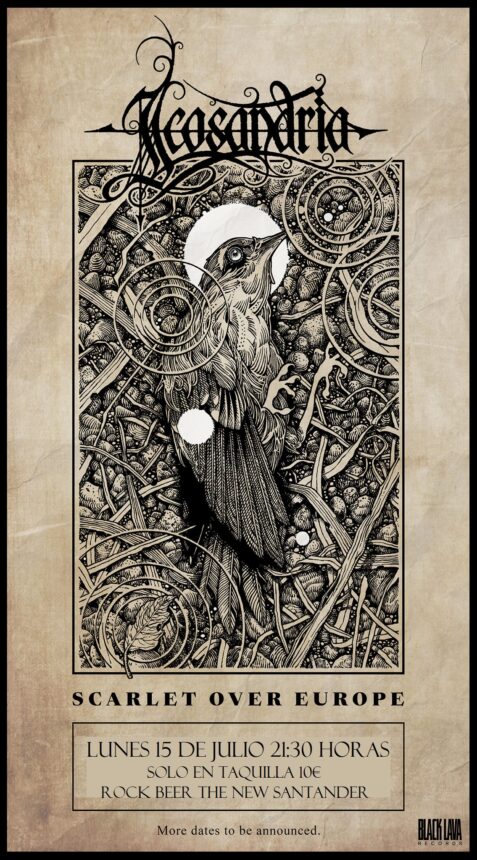Icosandria. Gira "Scarlet Over Europe" - Santander Creativa