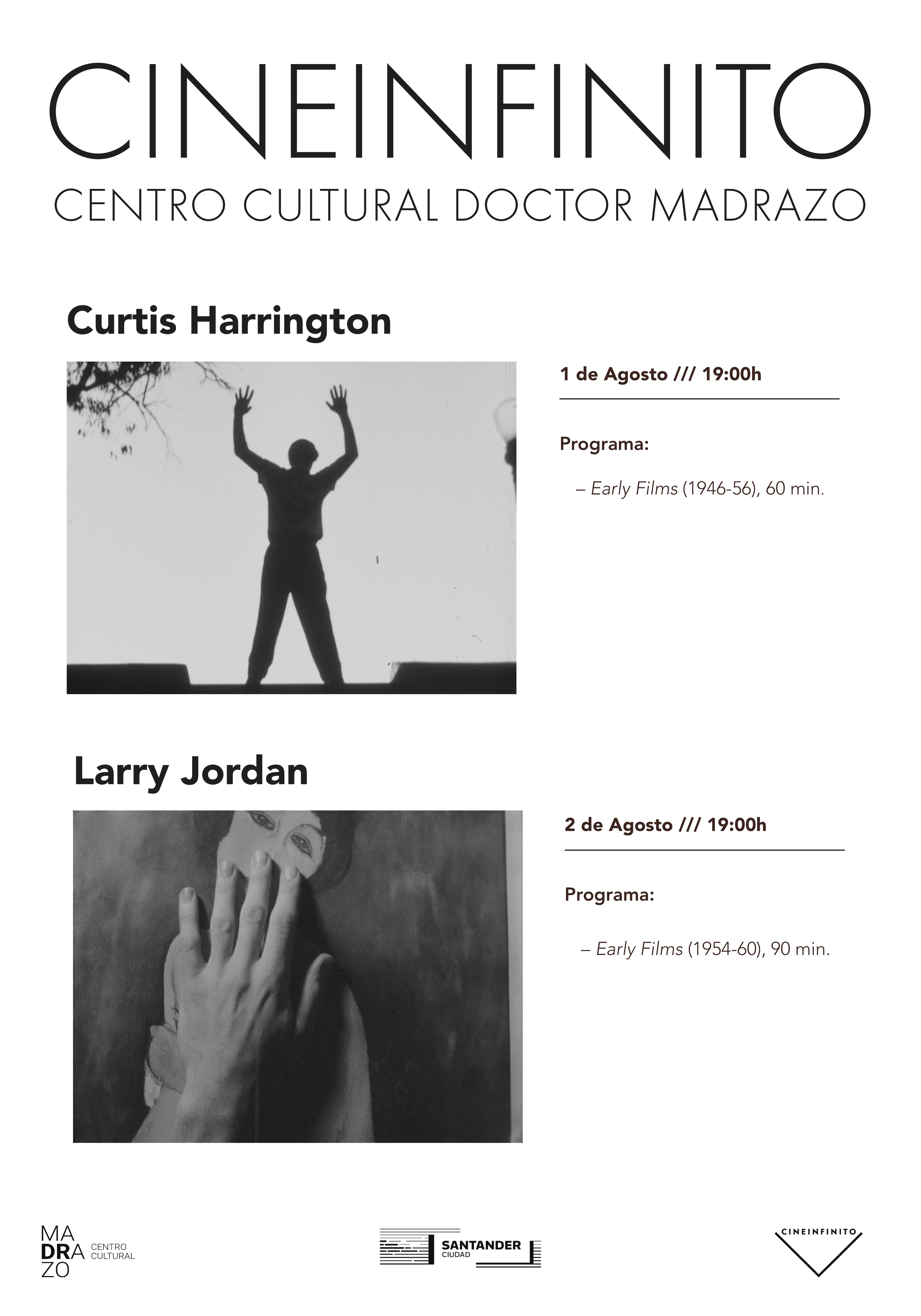 Los trabajos de Curtis Harrington y Larry Jordan en el ciclo de cine ...