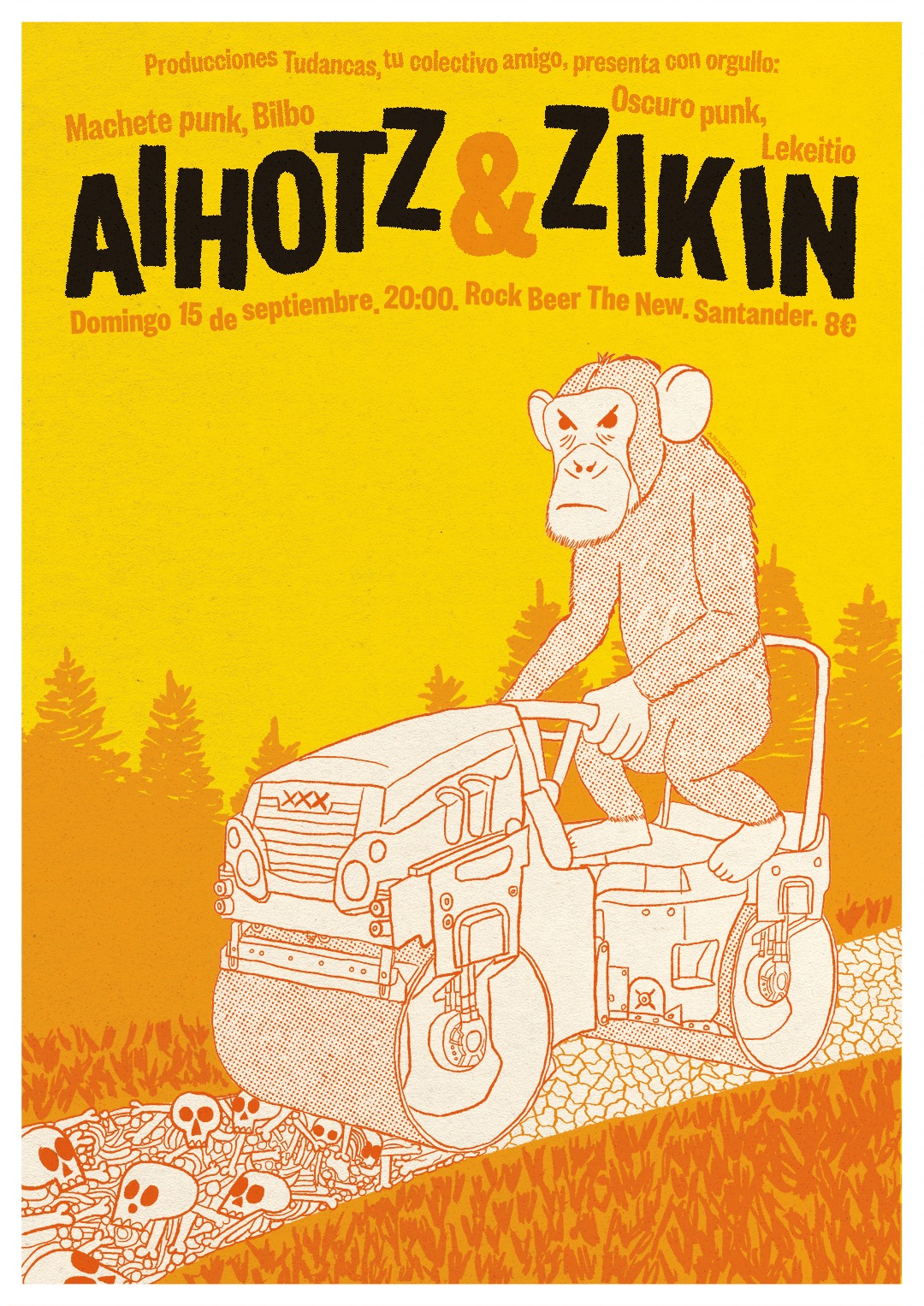 Producciones Tudancas presenta a Aihotz & Zikin en concierto ...