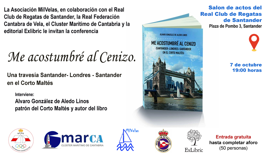 Conferencia: "Me acostumbré al Cenizo. Una travesía Santander-Londres ...