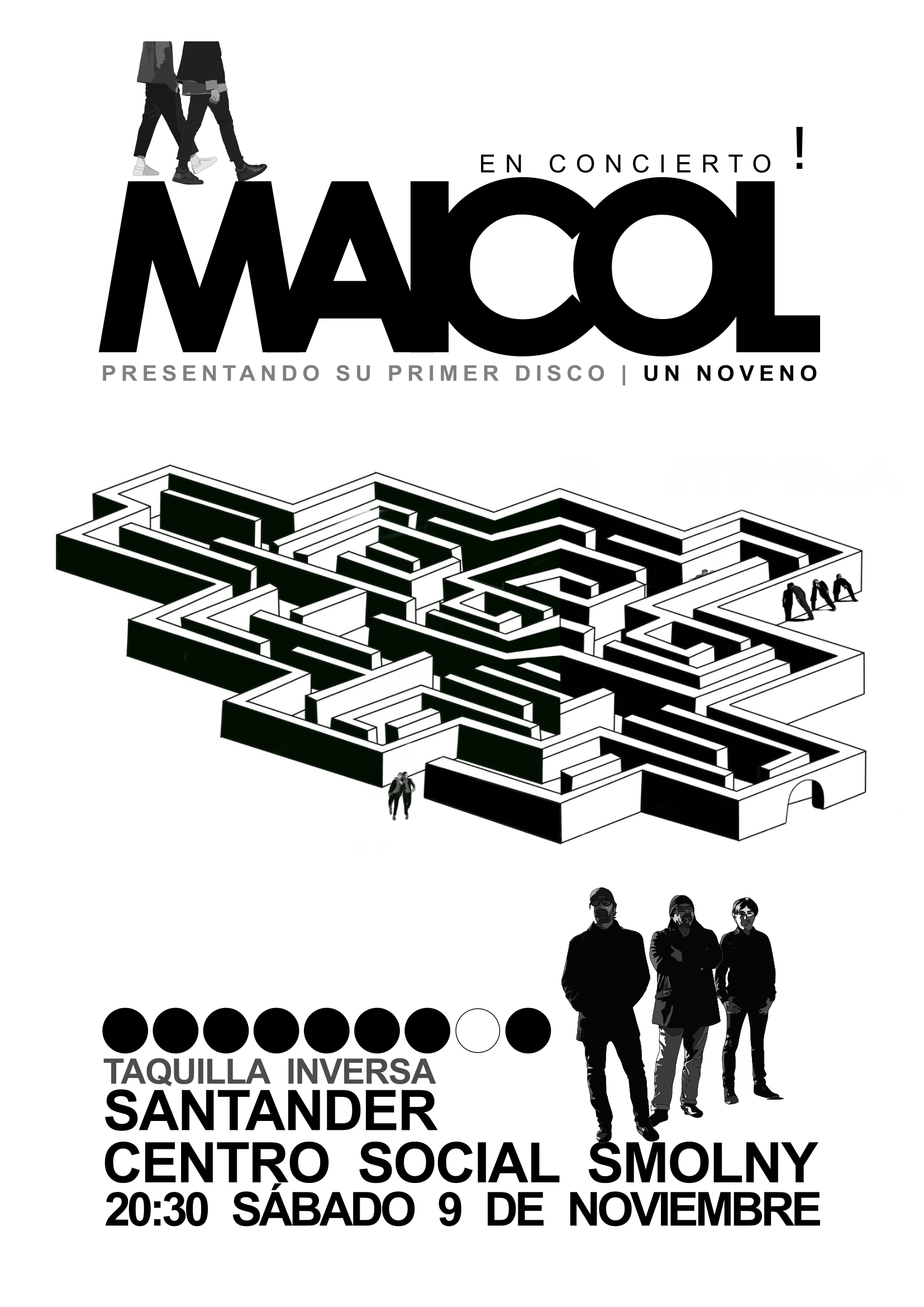 Maicol en concierto presentando "Un noveno" - Santander Creativa