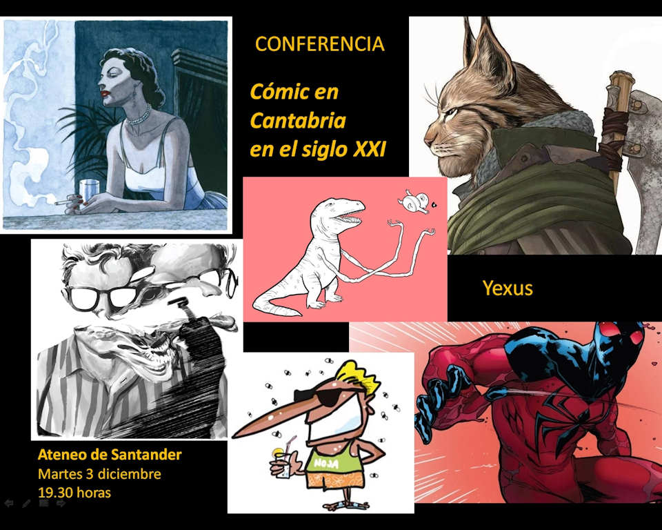 “Cómic en Cantabria en el siglo XXI”, por Yexus - Santander Creativa
