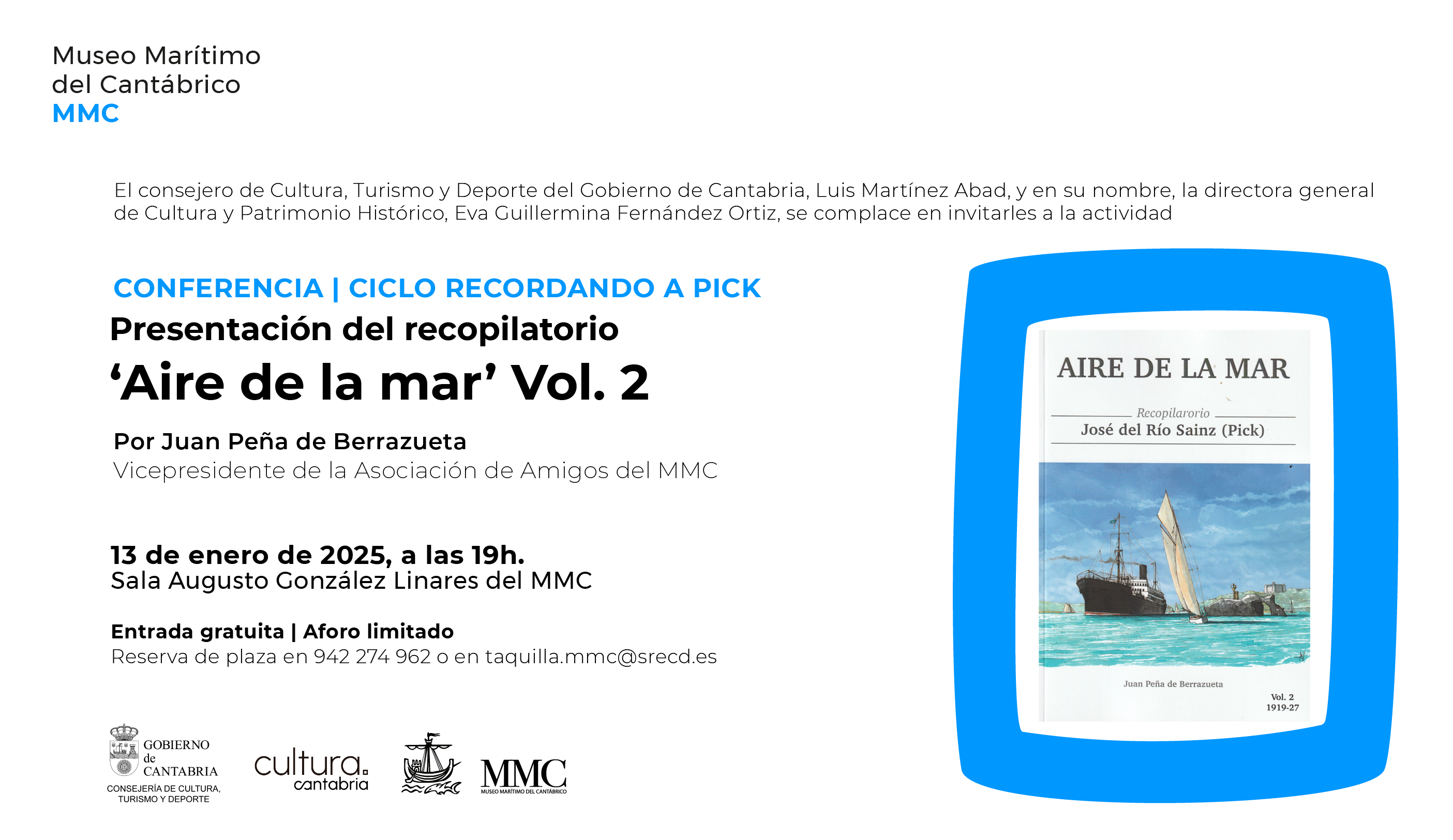 Presentación del recopilatorio "Aire de la mar" Vol.2 - Santander Creativa