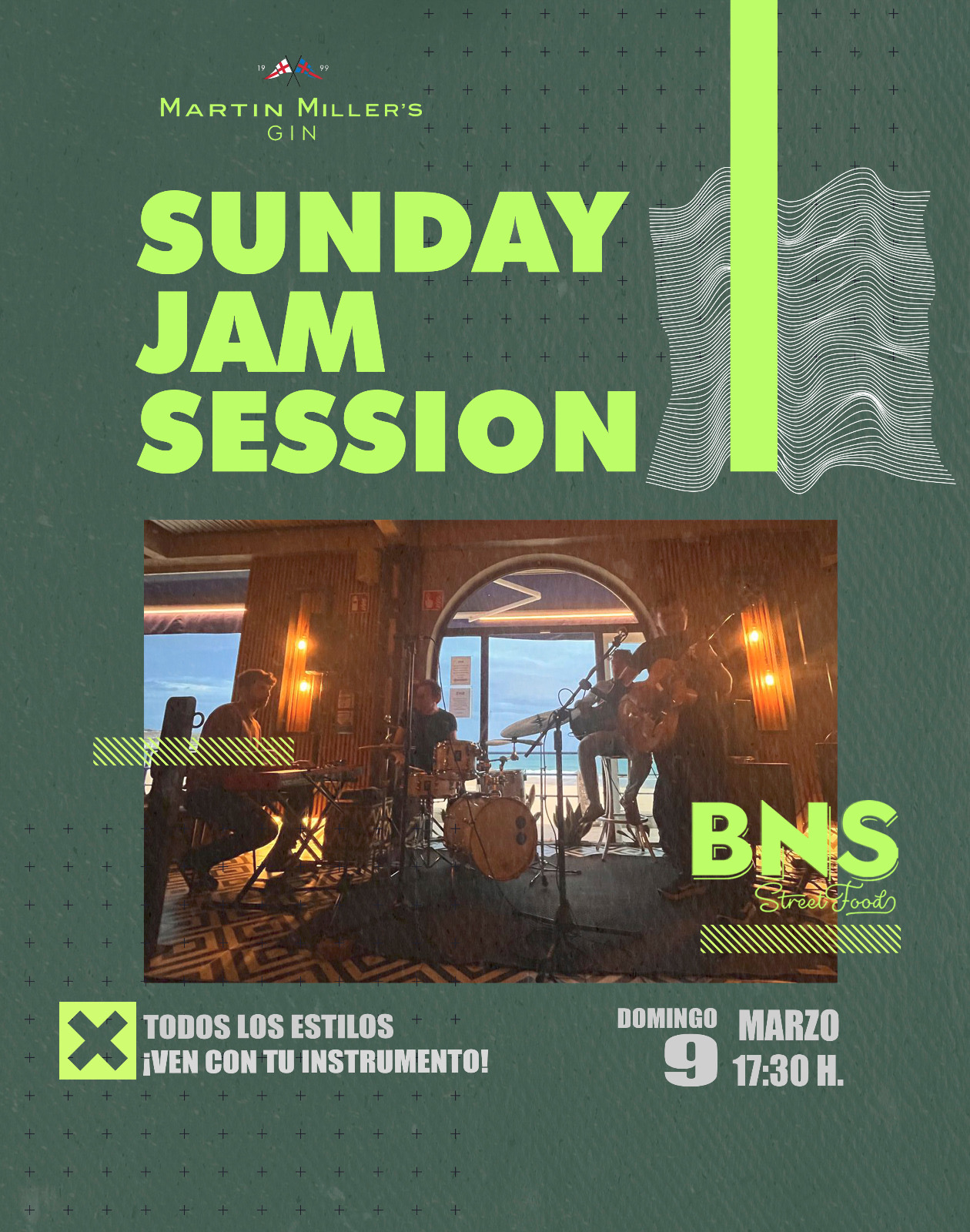 Sunday Jam Session en la BNS - Santander Creativa