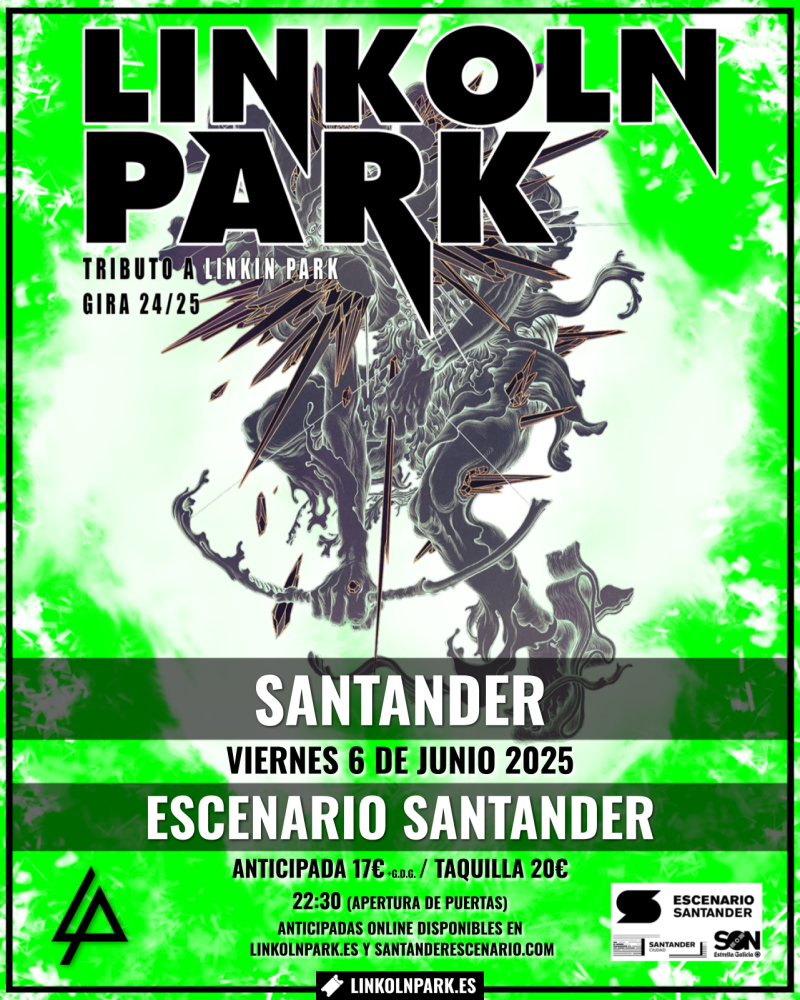Linkoln Park – Tributo a Linkin Park - Santander Creativa