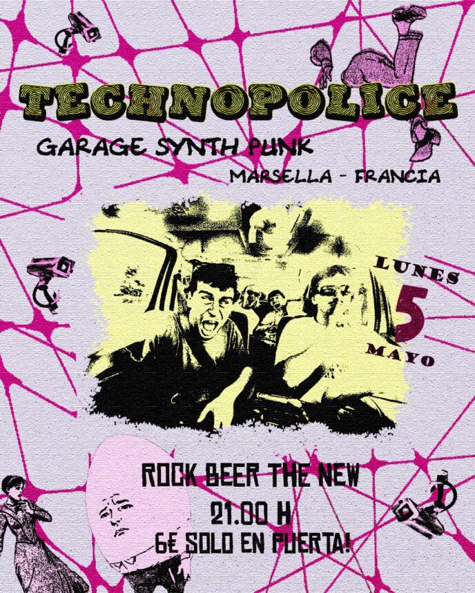 Technopolice, garage synth punk - Santander Creativa