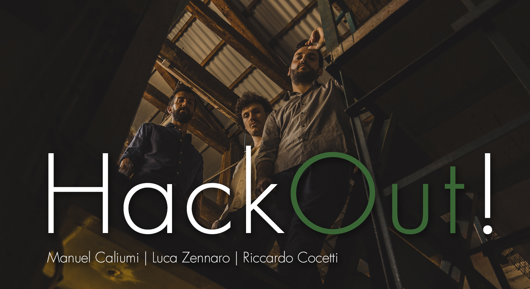 El trío HackOut! en el Rvbicón - Santander Creativa