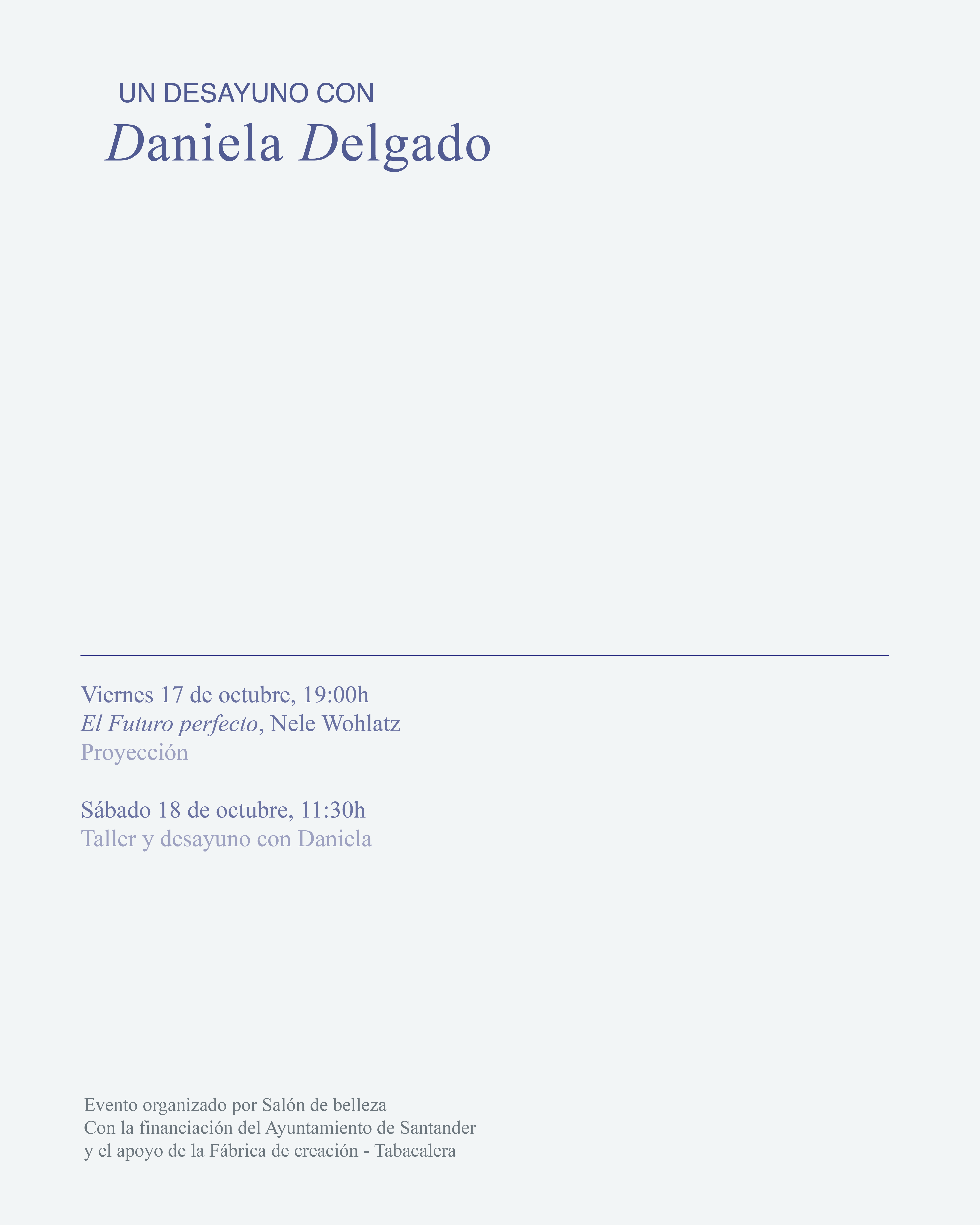 Taller y desayuno con Daniela Delgado - Santander Creativa