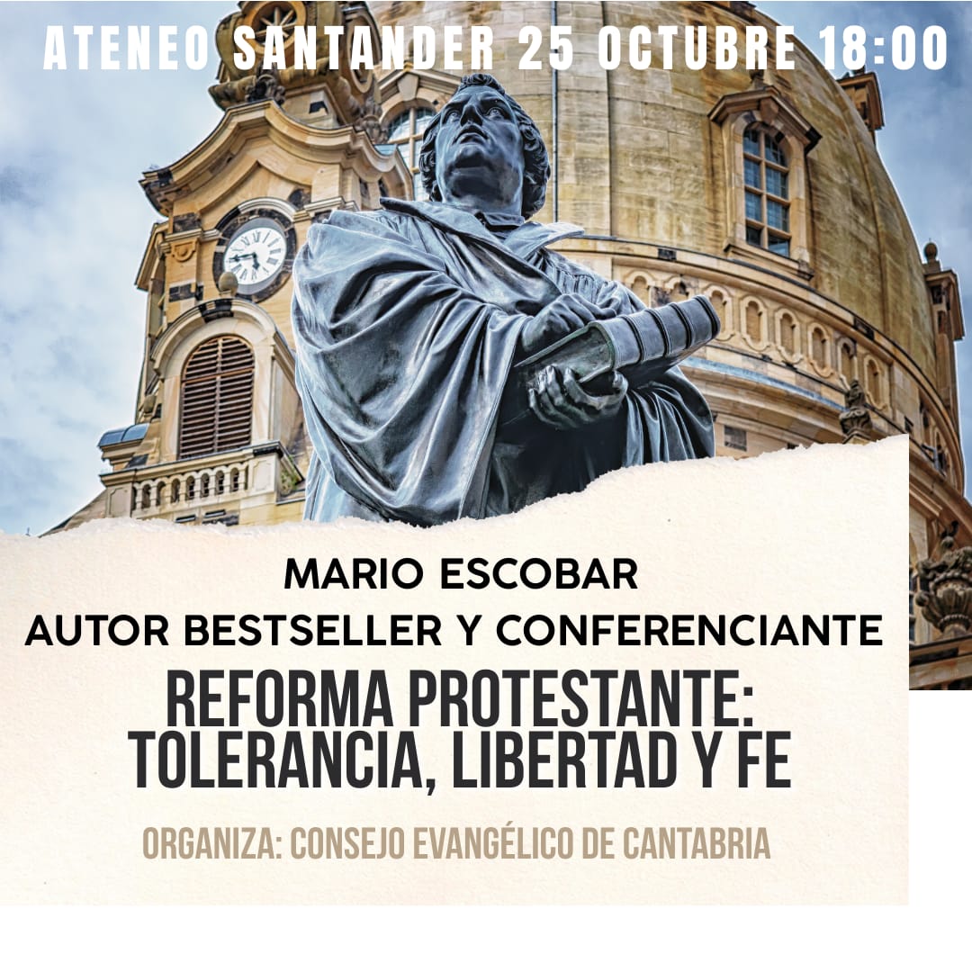 Mario Escobar presenta el libro "Reforma protestante: tolerancia ...