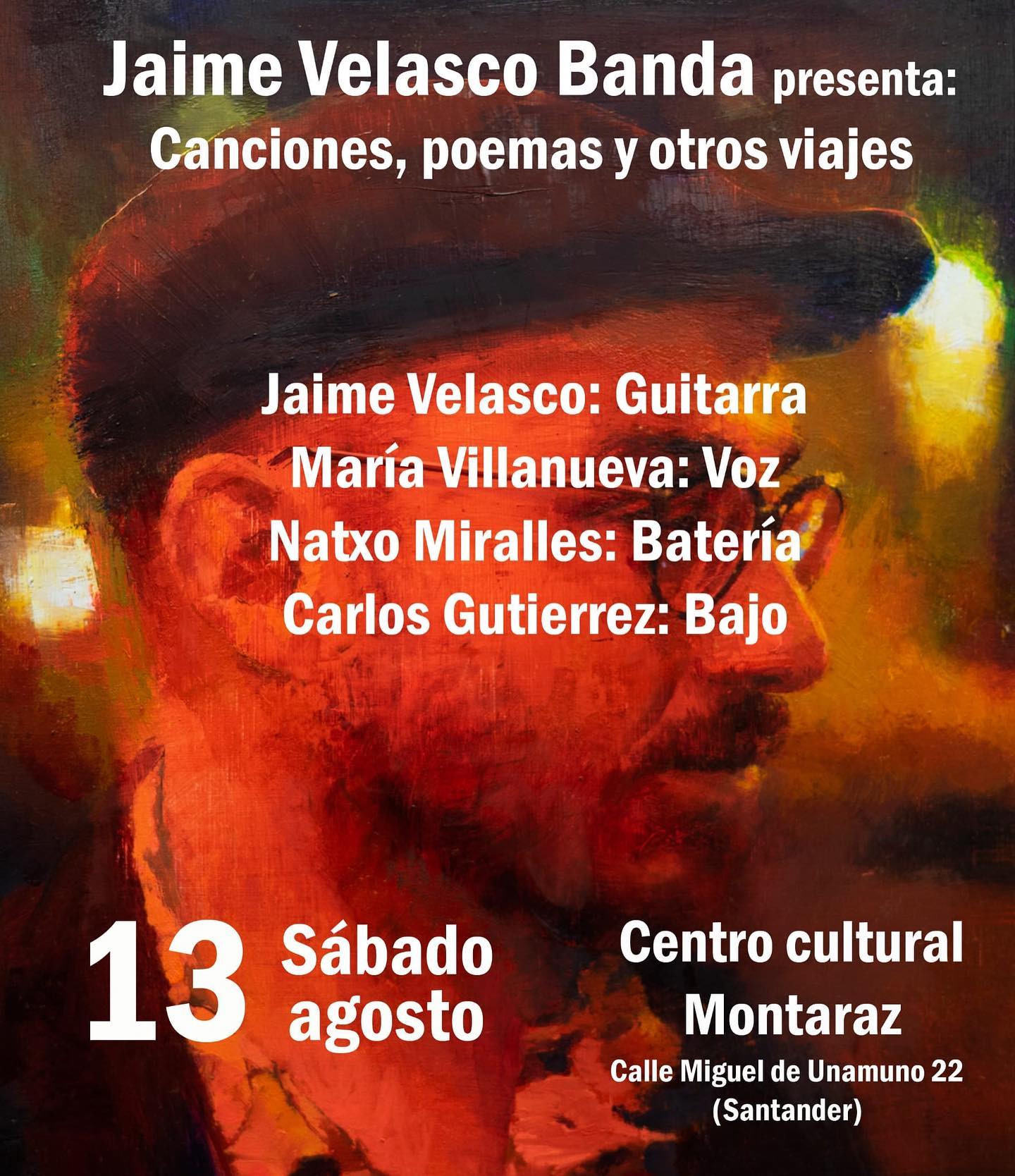 Jaime Velasco Banda presenta "Canciones, Poemas y otros viajes ...