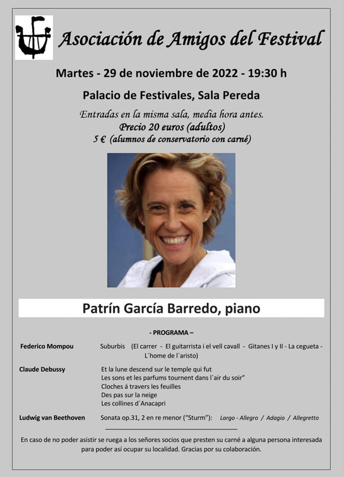 Concierto de piano a cargo de Patrín García Barredo - Santander Creativa