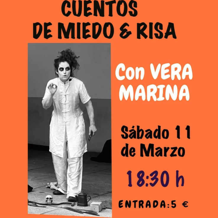 Cuentos de miedo y risa con Vera Marina - Santander Creativa