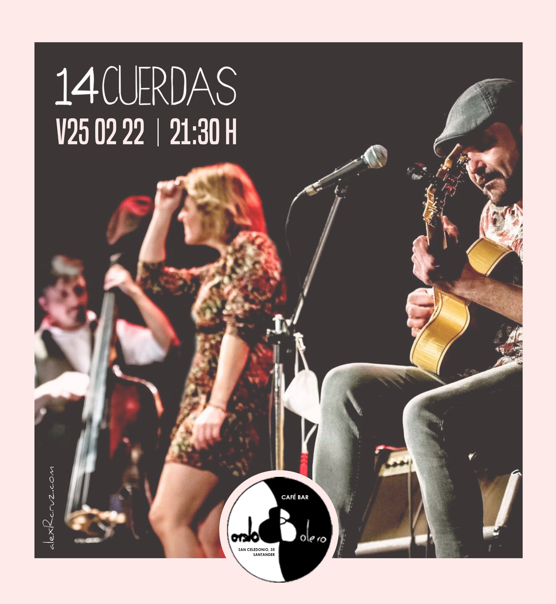 14 Cuerdas en el Bar Bolero - Santander Creativa