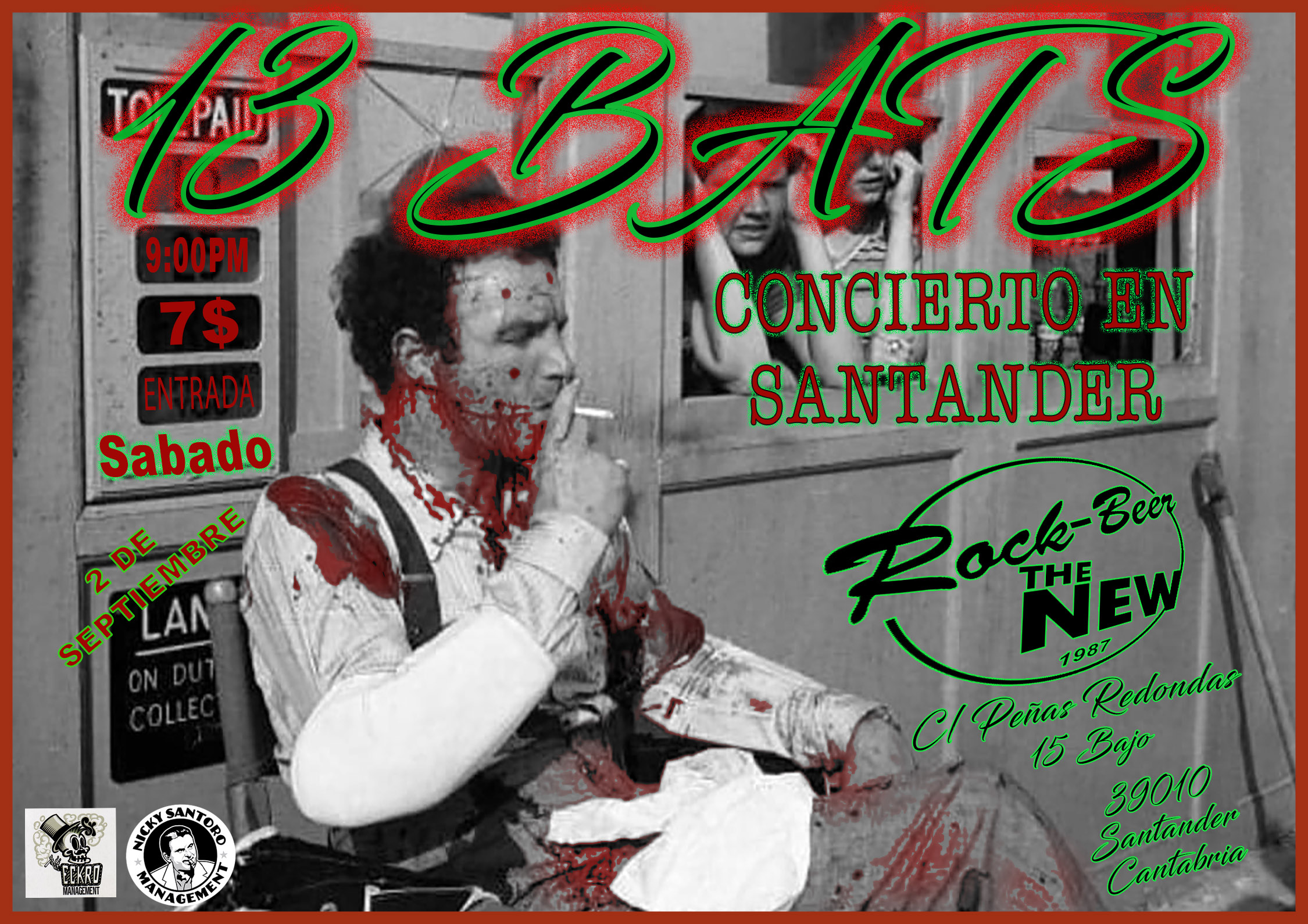 13 Bats en concierto - Santander Creativa