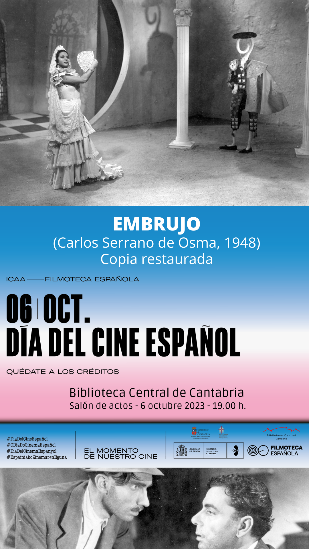 Día del Cine Español: "Embrujo", de Carlos Serrano de Osma - Santander Creativa