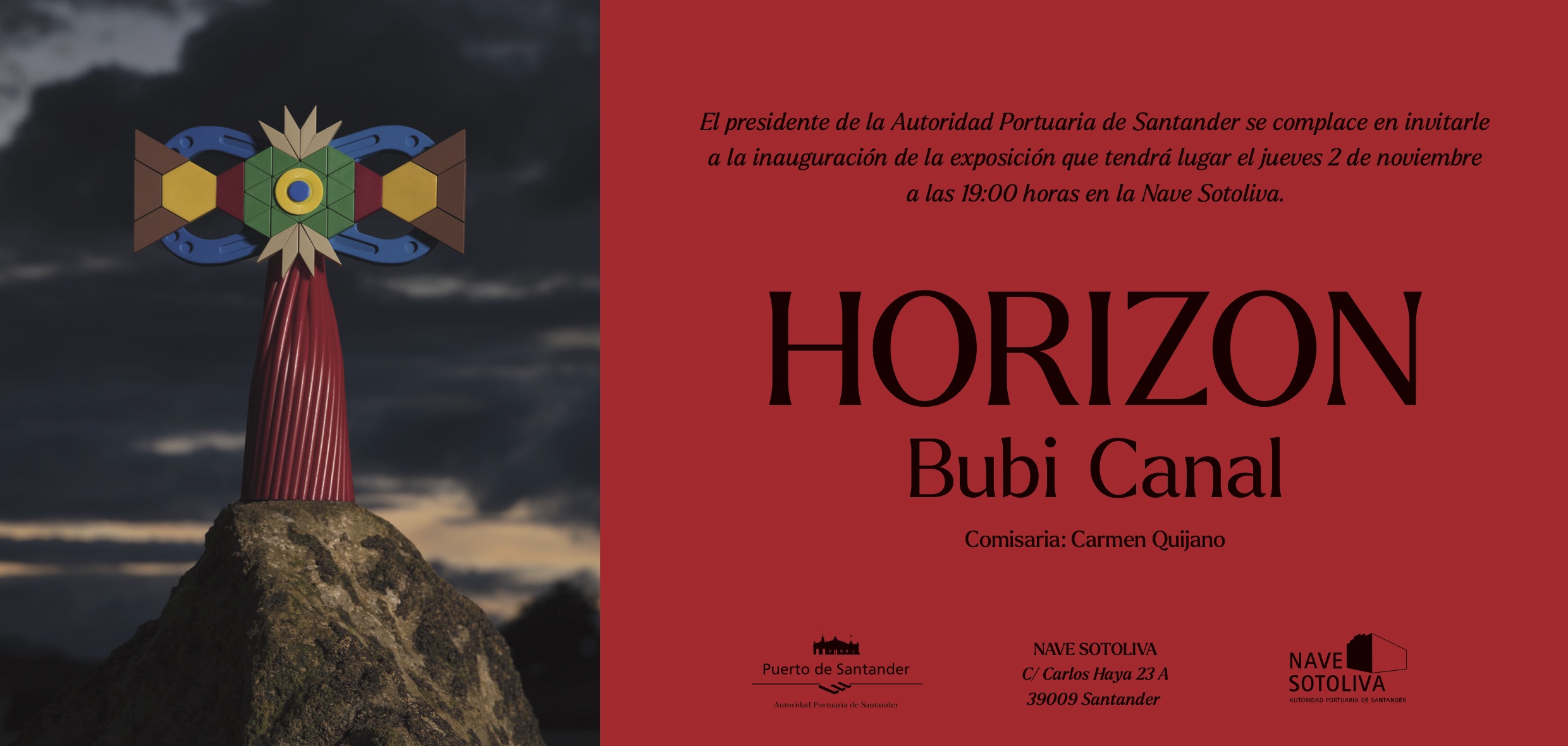 "Horizon", exposición del artista Bubi Canal - Santander Creativa