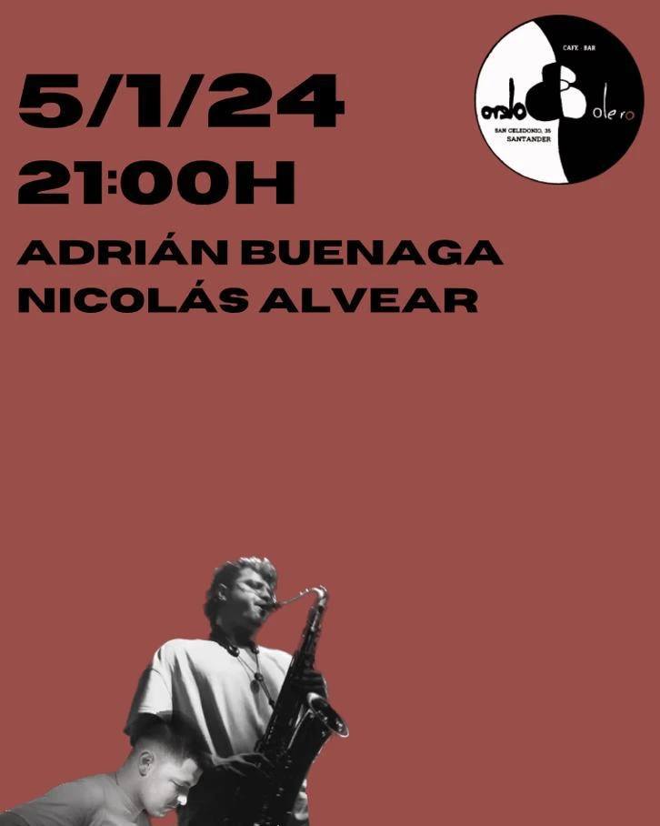 Noche de jazz con Adrián Buenaga y Nicolás Alvear - Santander Creativa