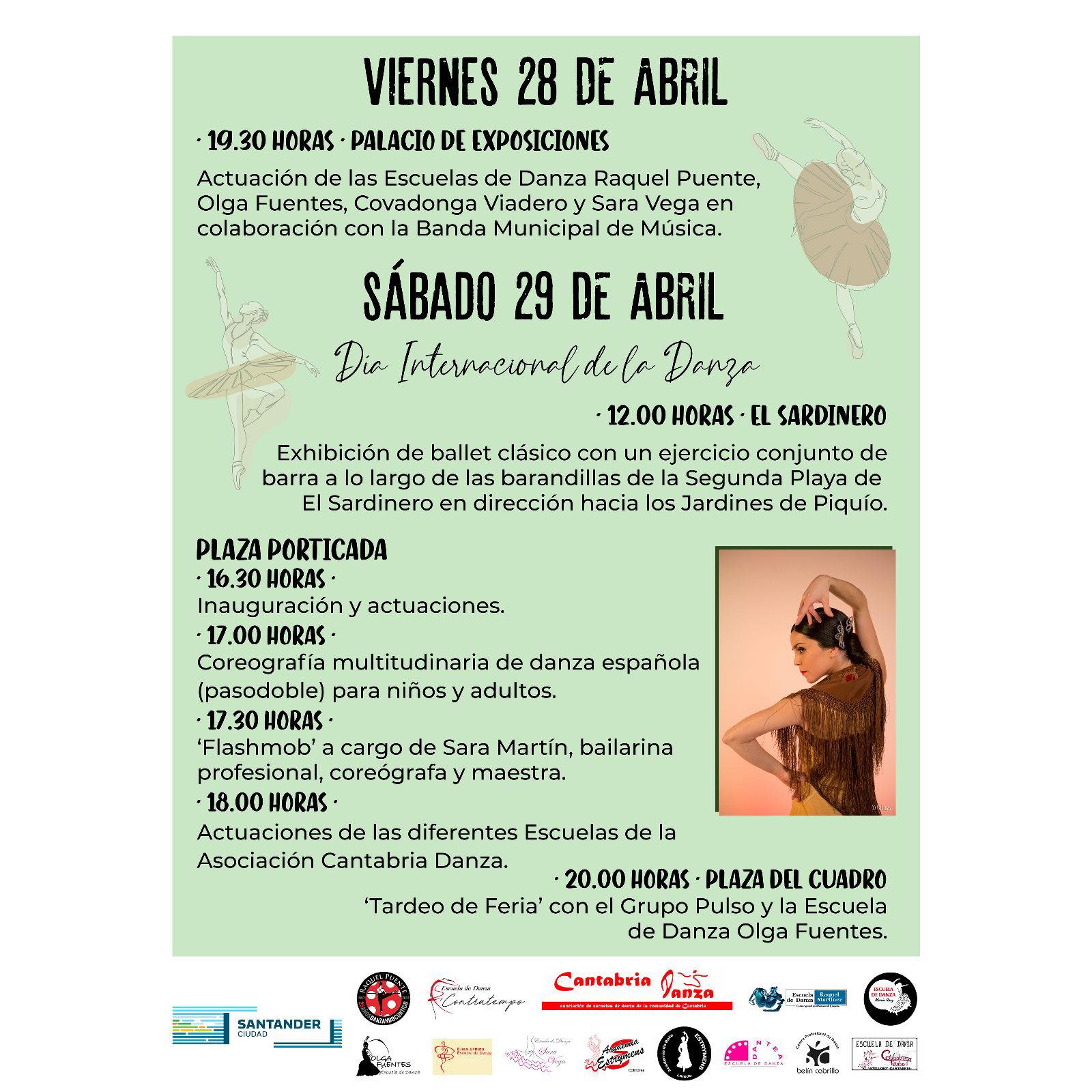 Tardeo de Feria con el Grupo Pulso y la Escuela de Danza Olga Fuentes ...