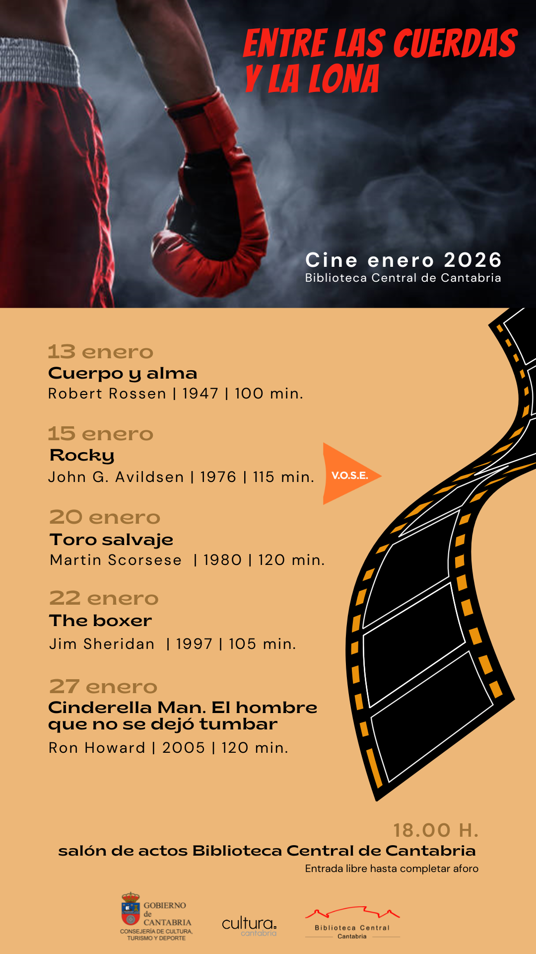 Cine y boxeo: "Toro Salvaje", de Martin Scorsese - Santander Creativa